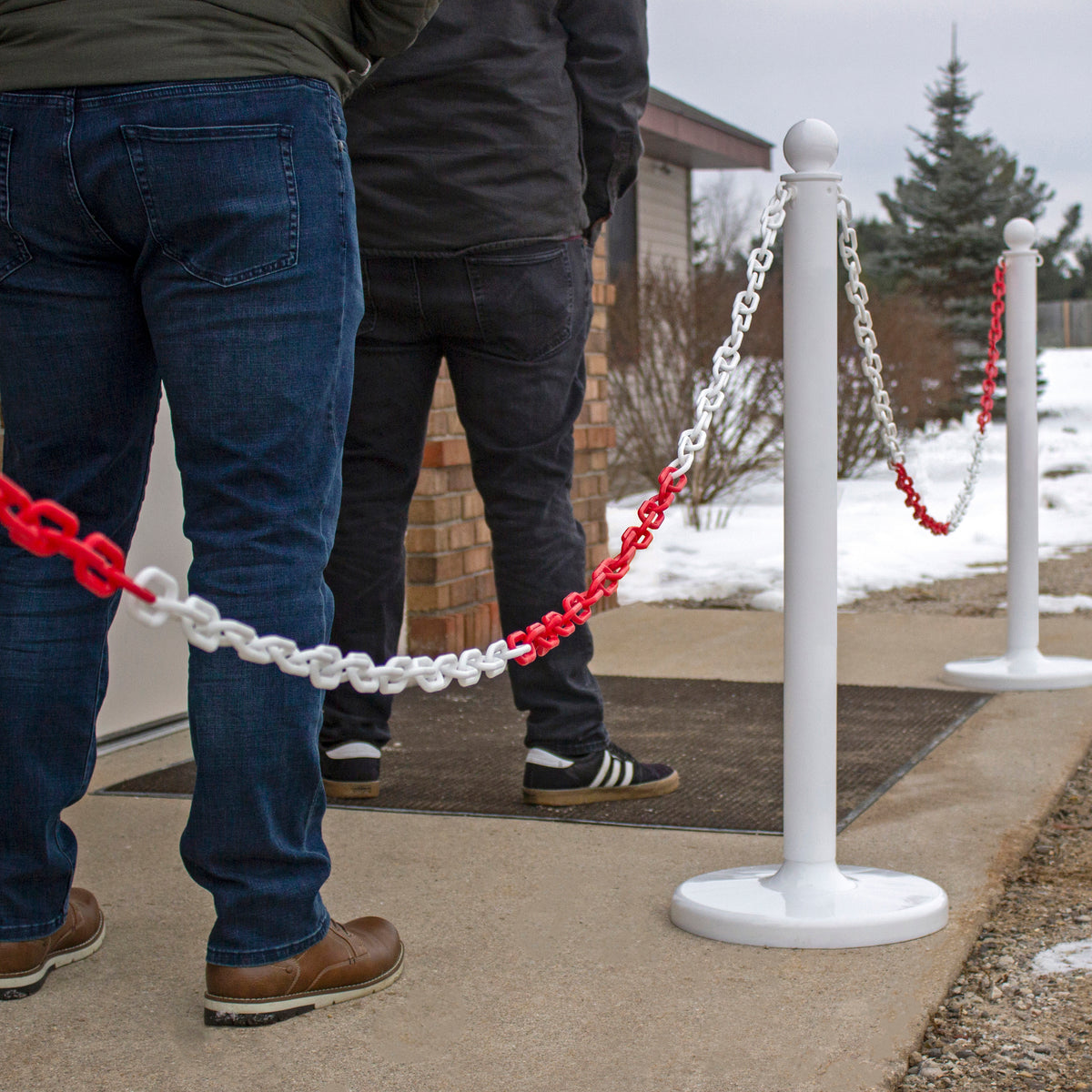 Stanchion Kits with Plastic Chain — Mr. Chain