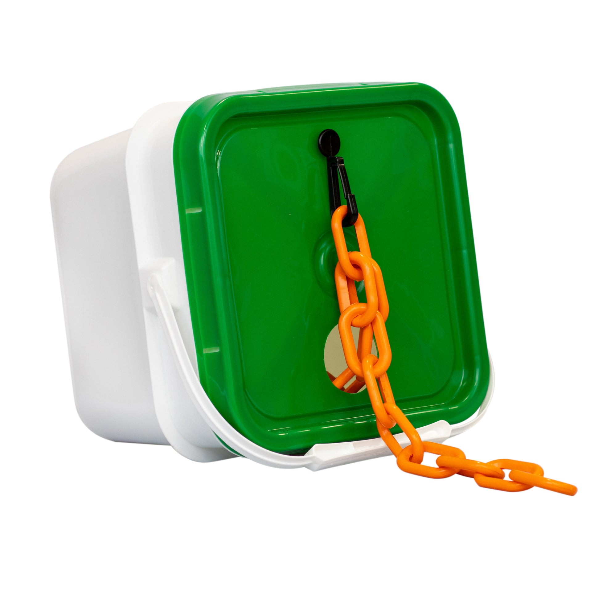 2 Inch Heavy Duty Plastic Chain (Pail, 65 Feet) — Mr. Chain