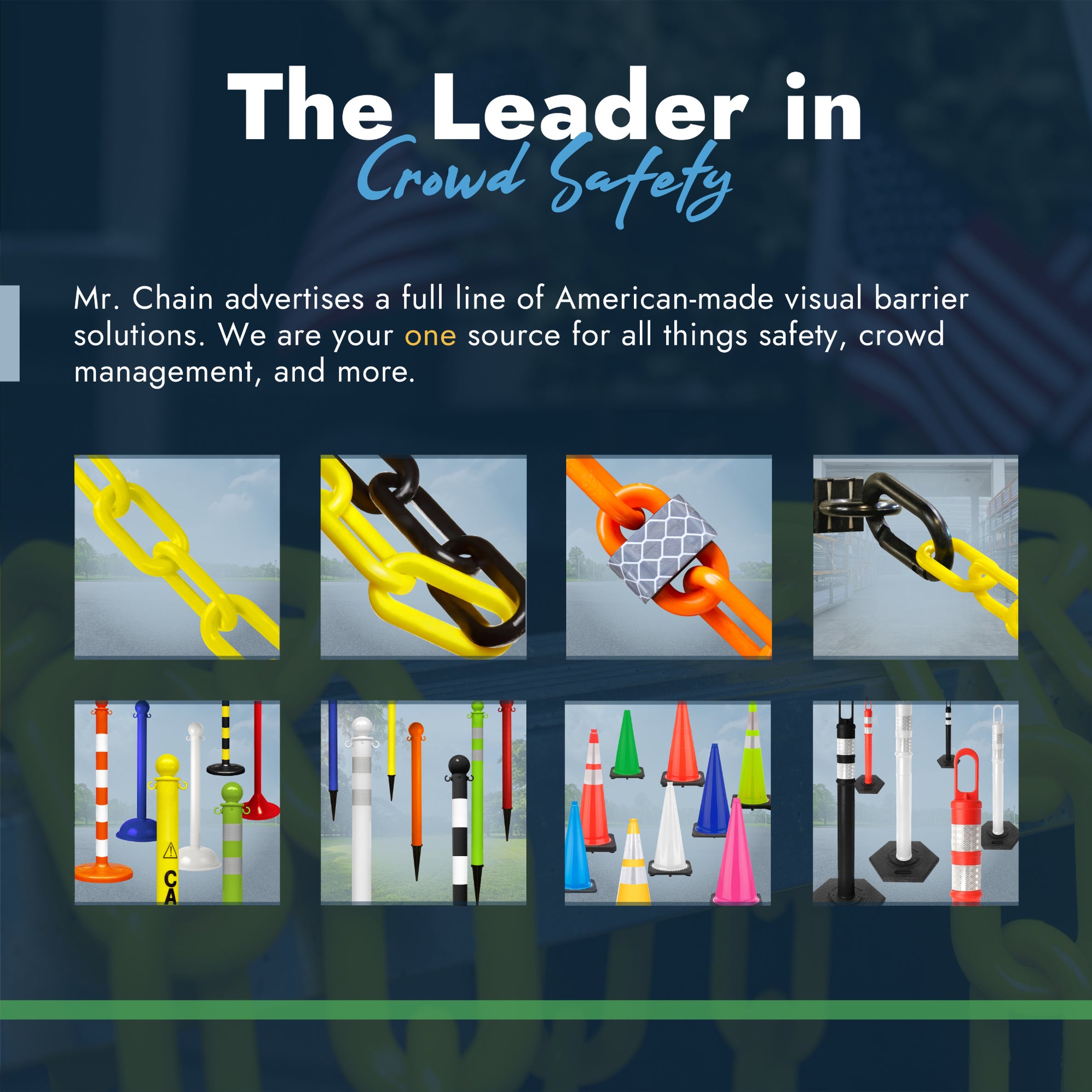 Traffic Cone and Chain Kits — Mr. Chain