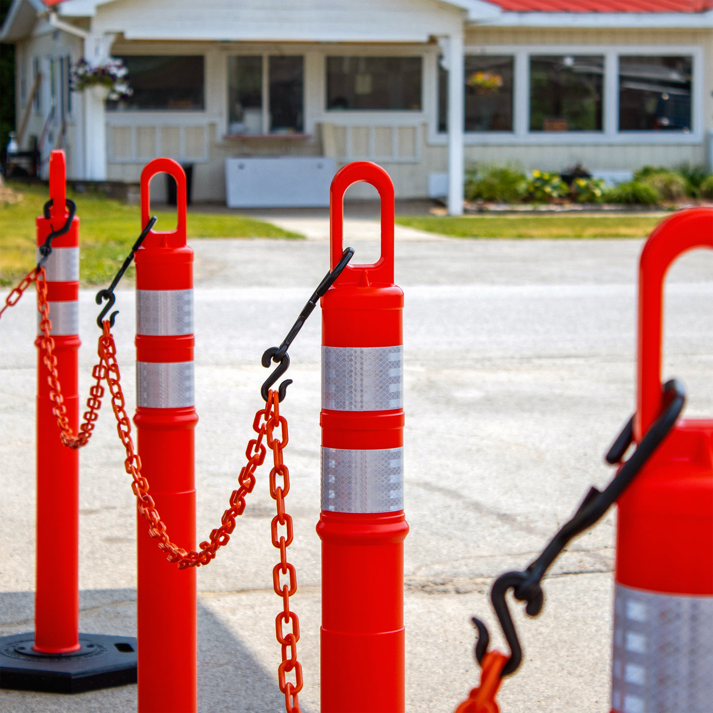 Delineator Kits with Reflective Chain — Mr. Chain