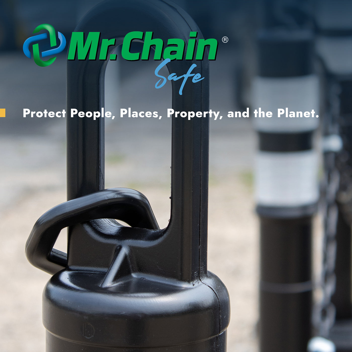 Delineator Kits with Plastic Chain — Mr. Chain