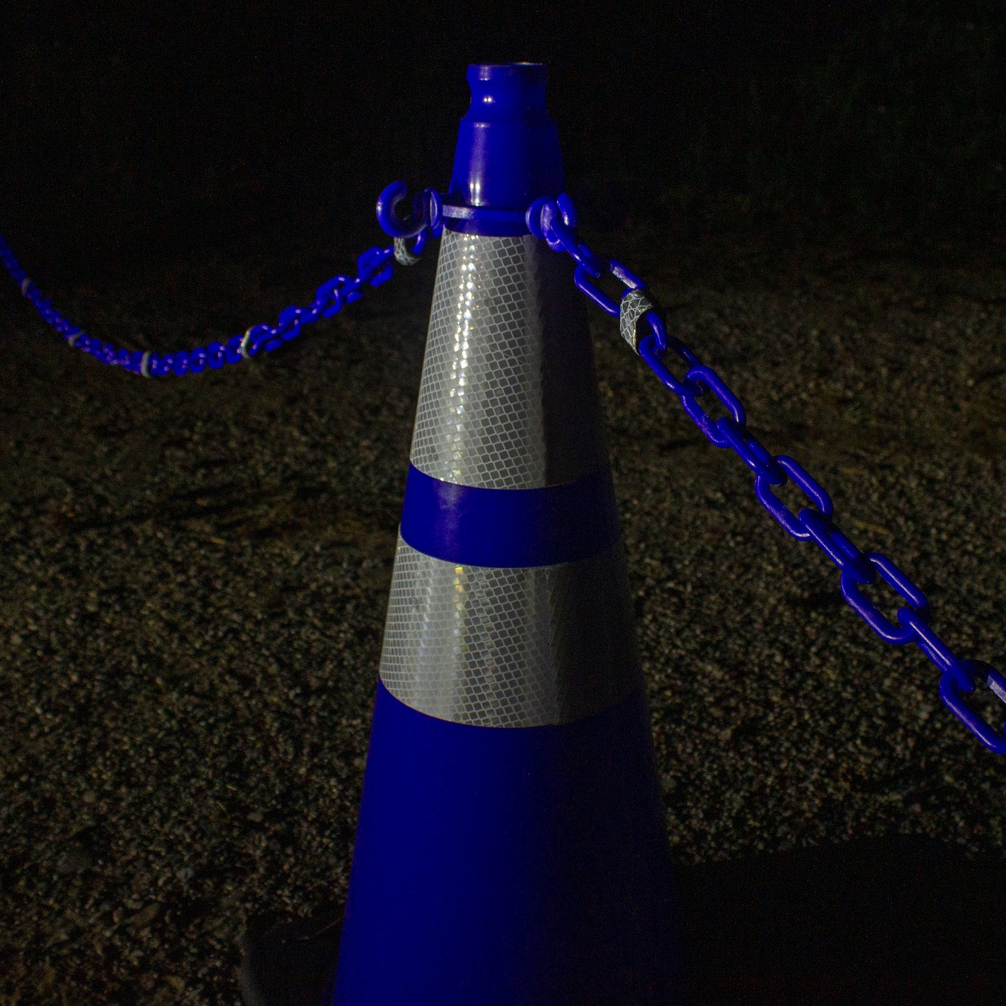 Yellow Reflective Plastic Chain — Mr. Chain