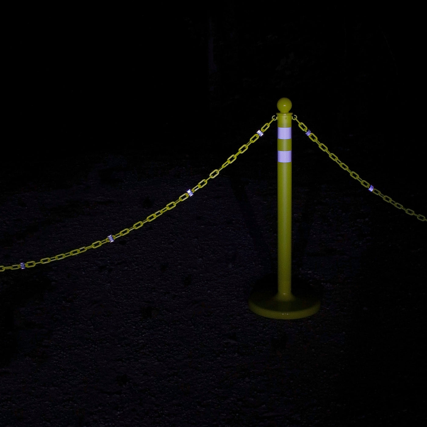 Yellow Reflective Plastic Chain — Mr. Chain