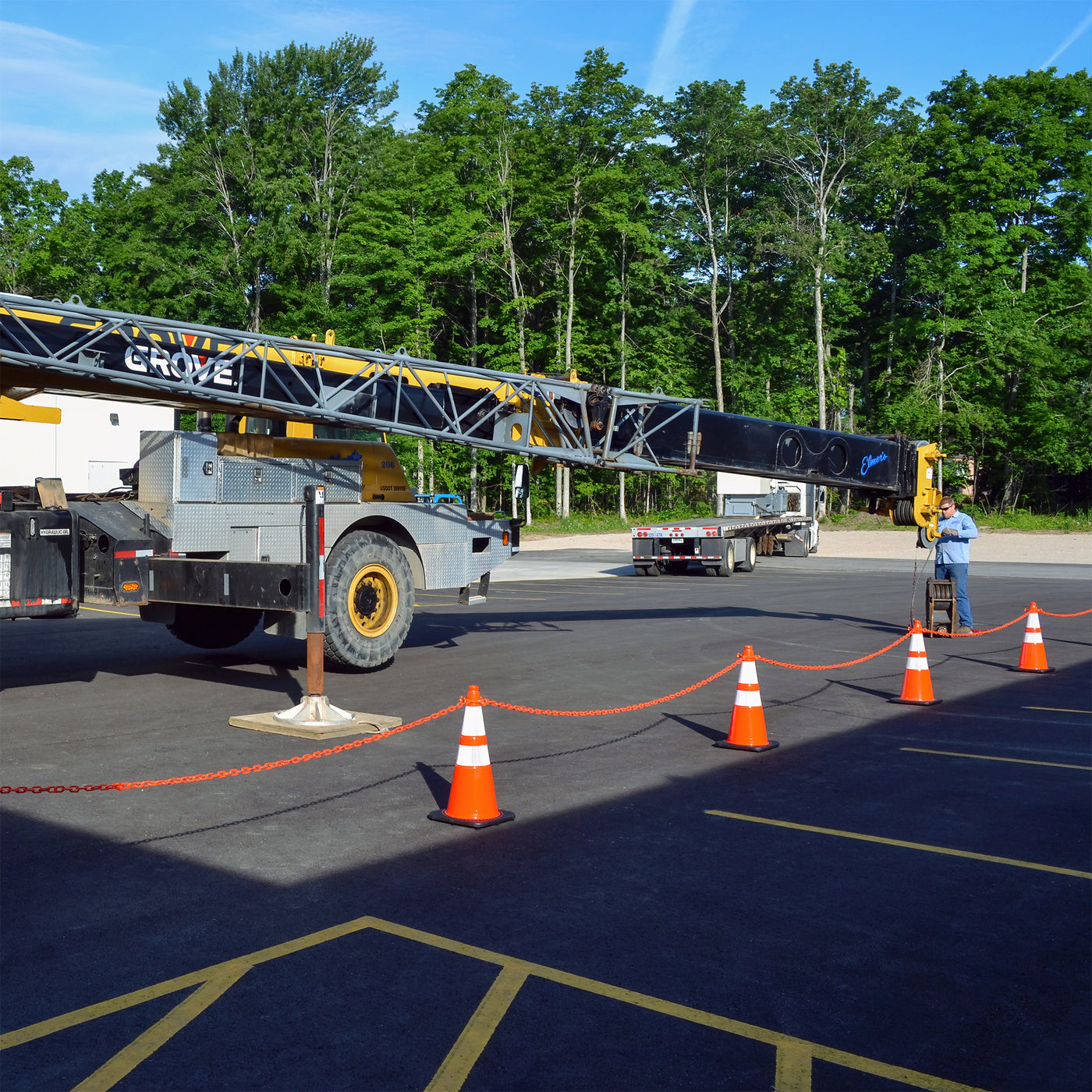 Traffic Cone and Chain Kits — Mr. Chain