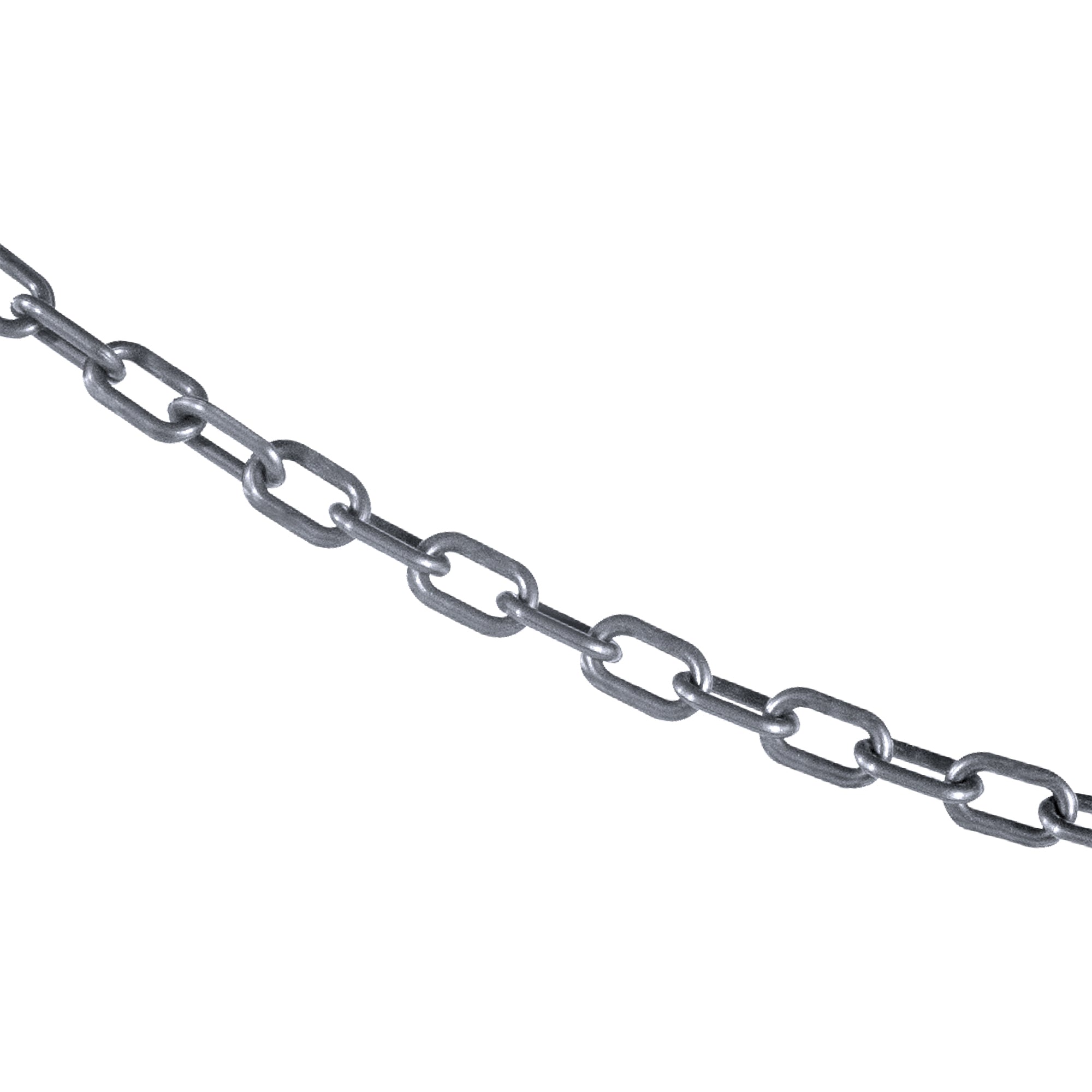 Plastic Barrier Chain Mr. Chain - 10 Foot White 2-Inch Link Crowd ...