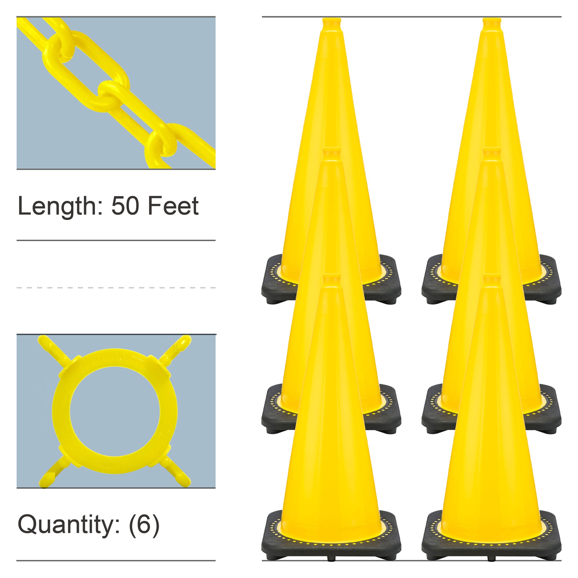 Traffic Cone and Chain Kits — Mr. Chain